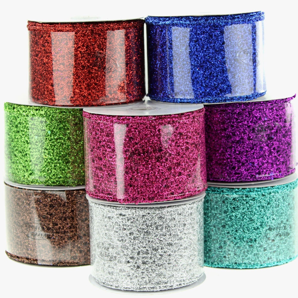 Open Weave Glitter Ribbon, 2-1/2-inch, 10-yard - Etsy