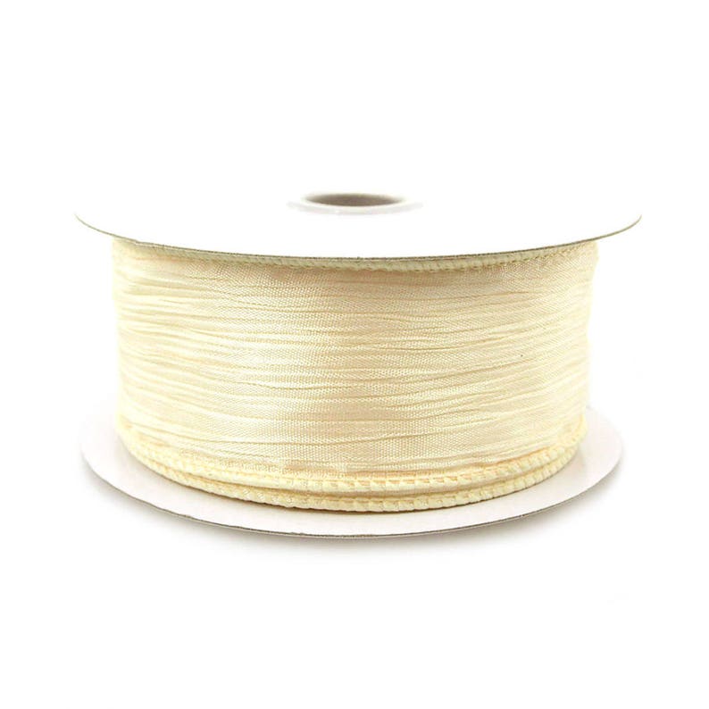 Crinkle Woven Wired Ribbon, 1-1/2-inch, 10 Yards - Etsy