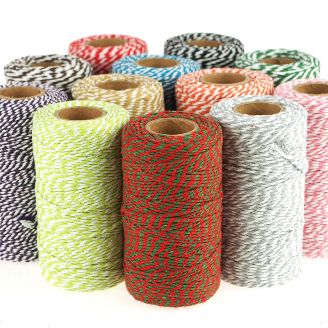 Cotton Bakers Twine Ribbon, 10 Ply, 100 Yards - Etsy