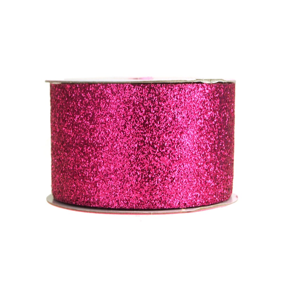 Metallic Glitter Christmas Ribbon 1-1/2-Inch 4-Yard | Etsy