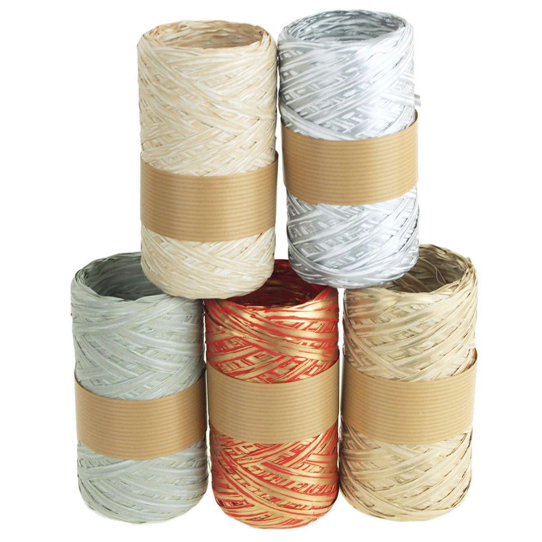 Synthetic Wraphia Raffia Roll, 5mm, 54 Yards - Etsy