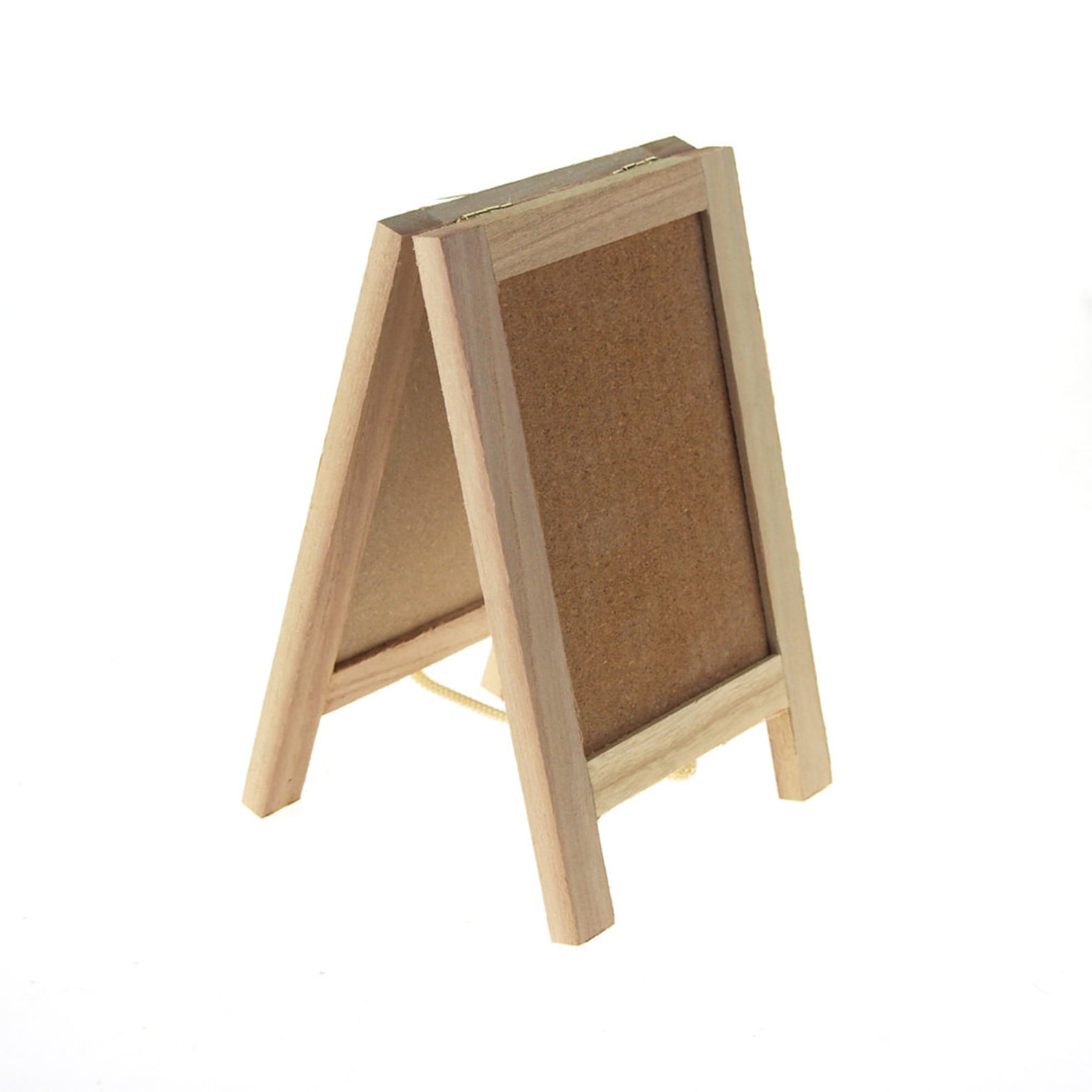 Chalkboard Wood Cork/easel Rectangle - Etsy