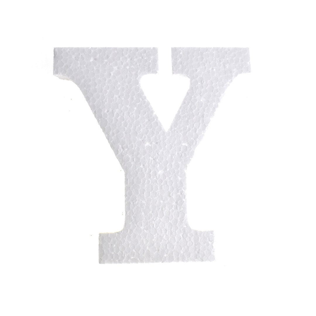 Craft Styrofoam Letter Cut Out y 4-3/4-inch - Etsy