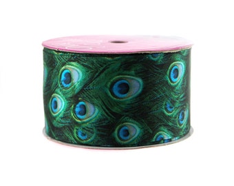 Peacock Ribbon | Etsy