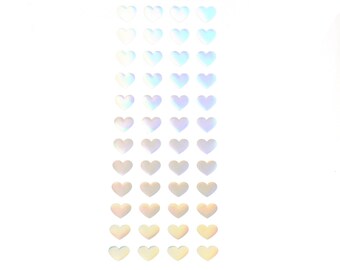 Double Heart Sticker - Etsy