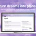 Notion Template || Purple Aesthetic | Dreamy Notion ADHD Planner ...