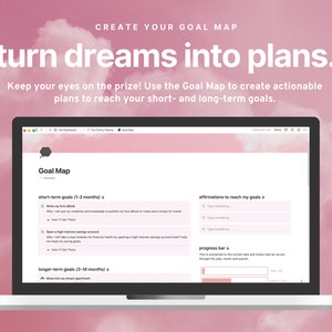 Notion Template || Pink Aesthetic | Colorful Notion ADHD Planner ...