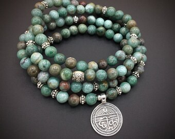 Jade mala | Etsy