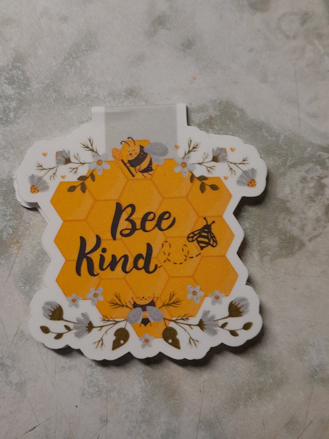 Bee Kind Magnetic Bookmark - Etsy