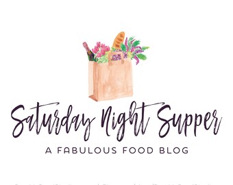Food Blog Logo - Etsy
