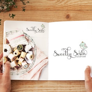 Bird Premade Logo Design Web & Print Files Watermarks | Etsy