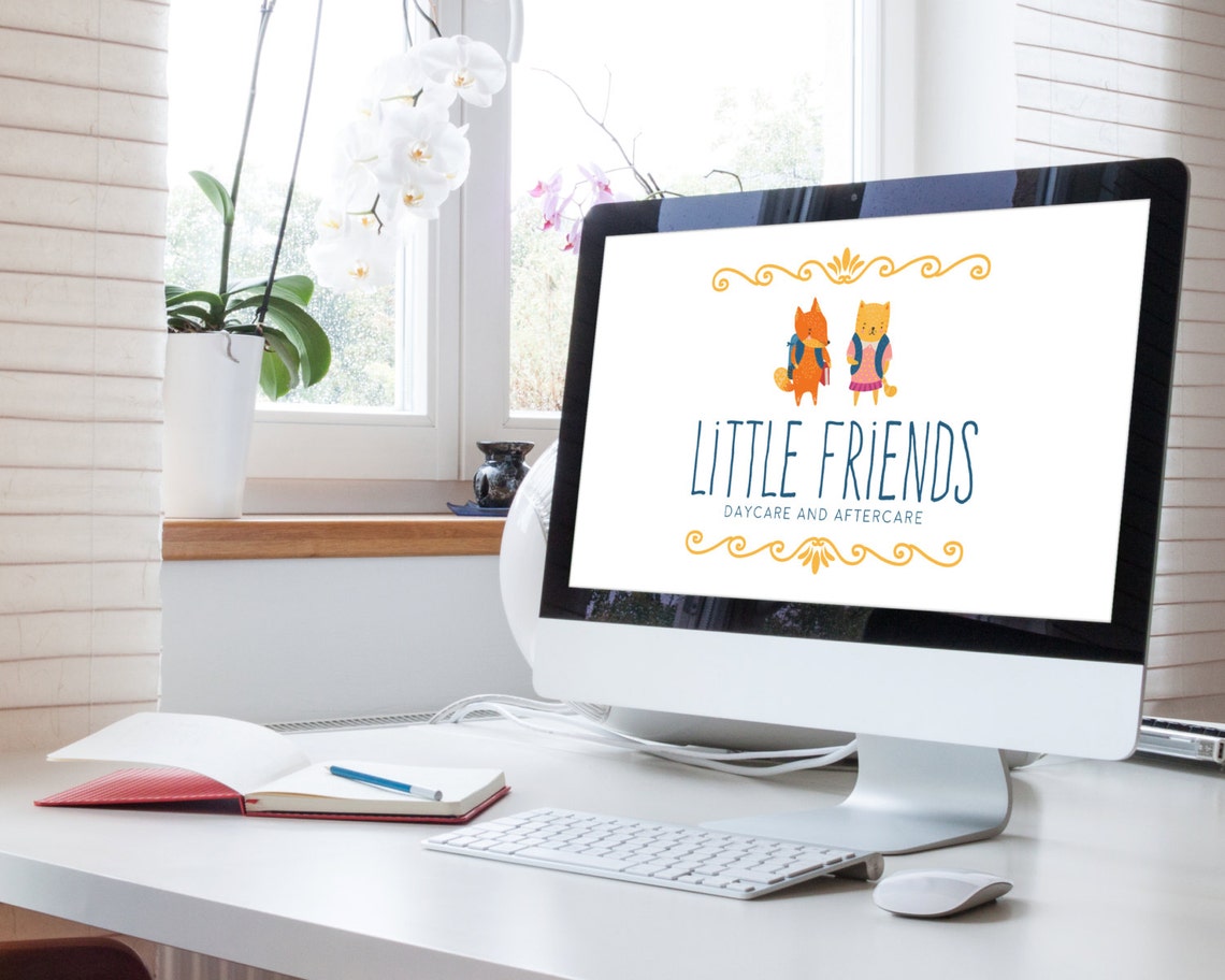 Animals & Backpacks Premade Logo Design Web Print Files - Etsy