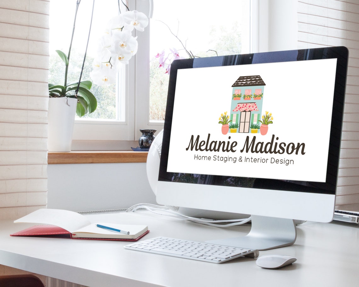 House Logo Design Web & Print Files Watermarks Included | Etsy