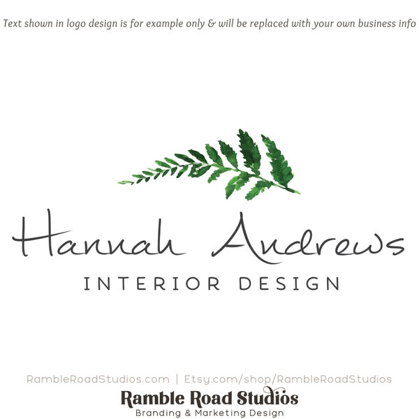 Fern Logo - Etsy