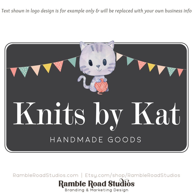 Yarn Logo Design - Etsy