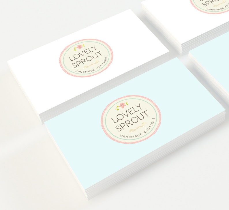 Simply Sweet Premade Logo Design Web & Print Files | Etsy