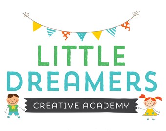 Happy Kids Logo Design & Blog Header web Print Limited | Etsy