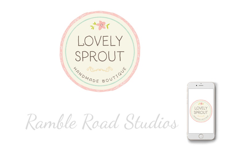 Simply Sweet Premade Logo Design Web & Print Files | Etsy