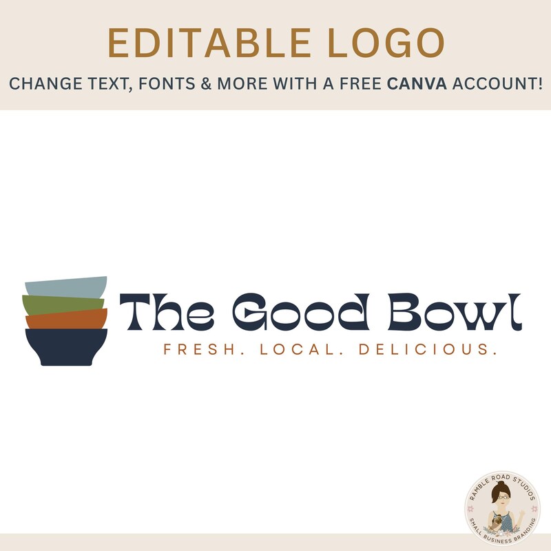 Food Blog Logo - Etsy