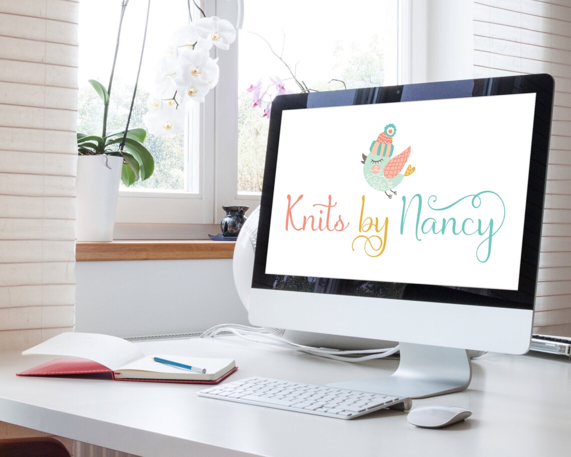 Bird & Hat Logo Design Web Print Files Watermarks | Etsy