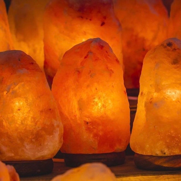 Large Himalayan Salt Lamp - Etsy