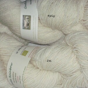 Natural Undyed Organic Wool From Our Flock of Lleyn Sheep to Use for ...