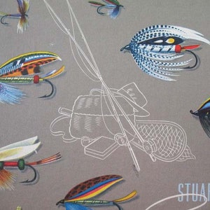 Vintage Stationery Paper Sportsman Fishing Stuart Hall New Unused Retro ...