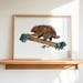 Porcupine - Art Print - Etsy
