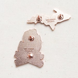 Michigan Campfire Enamel Pin - Lapel Pin - Badge - Etsy