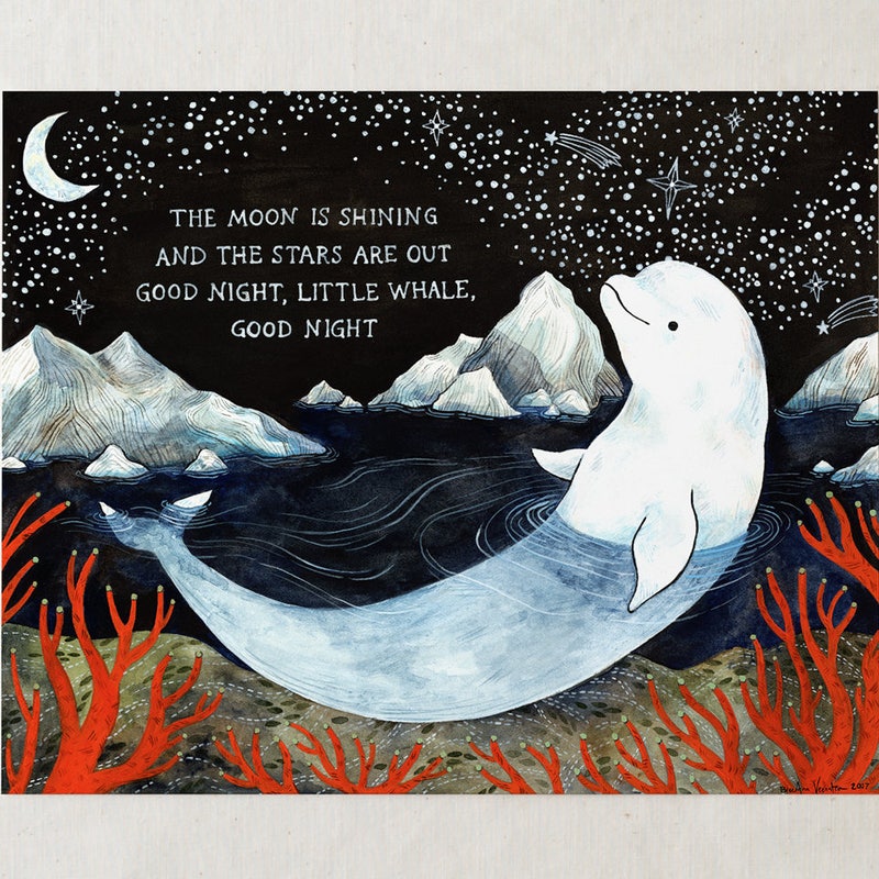 Baby Beluga - Etsy