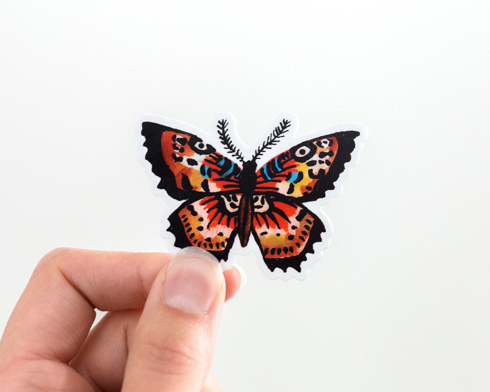 Butterfly Animal Sticker - Waterproof Vinyl Sticker - Etsy