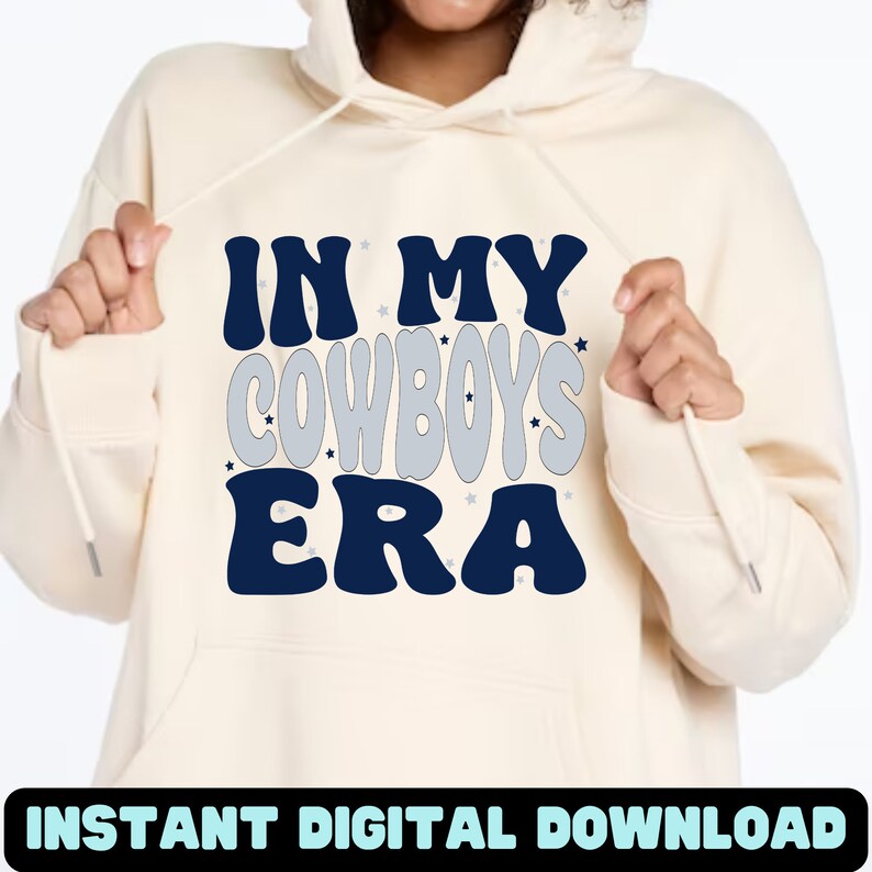 Cowboys SVG & PNG - in My Cowboys Era - Sublimation and Cricut ...