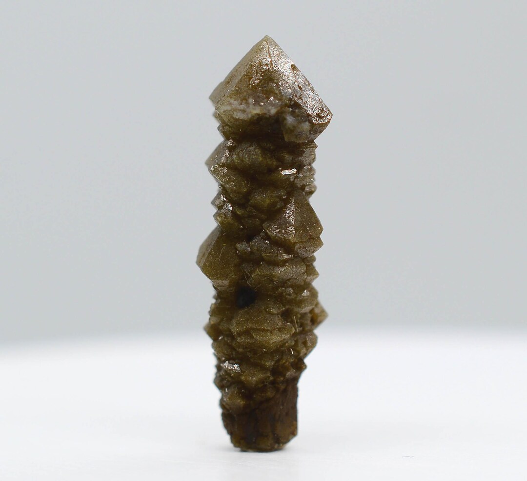 Mongolian Elestial Dark Green Quartz Generator Sceptres With Hedenbergite - Etsy