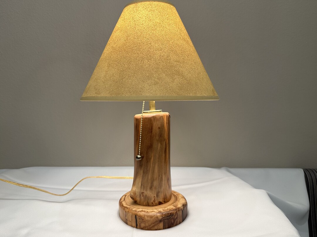 8" Colorado Aspen Table Lamp With Shade - Etsy