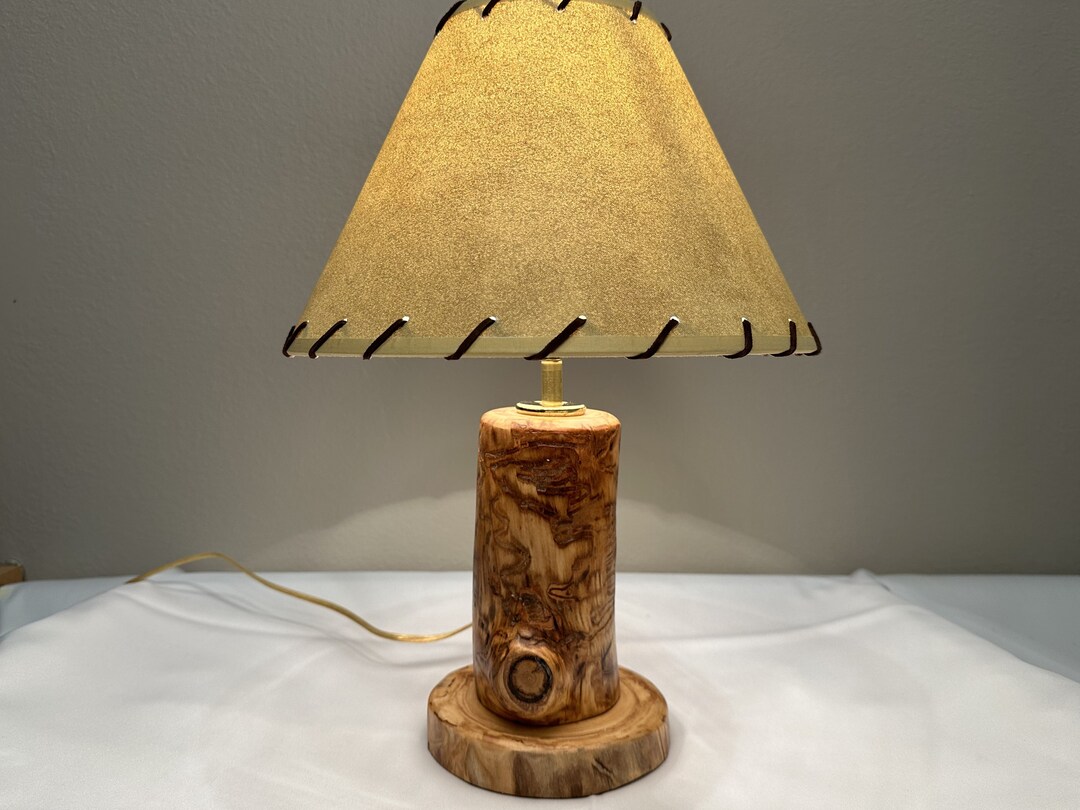 8 Colorado Aspen Tree Lodge Cabin Table Lamp With Shade - Etsy