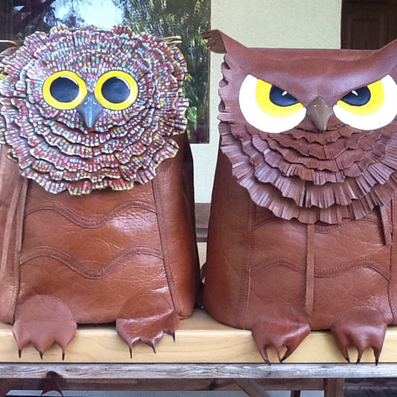 Owl Backpack - Etsy