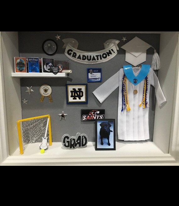 Miniature Graduation Shadow Box - Etsy
