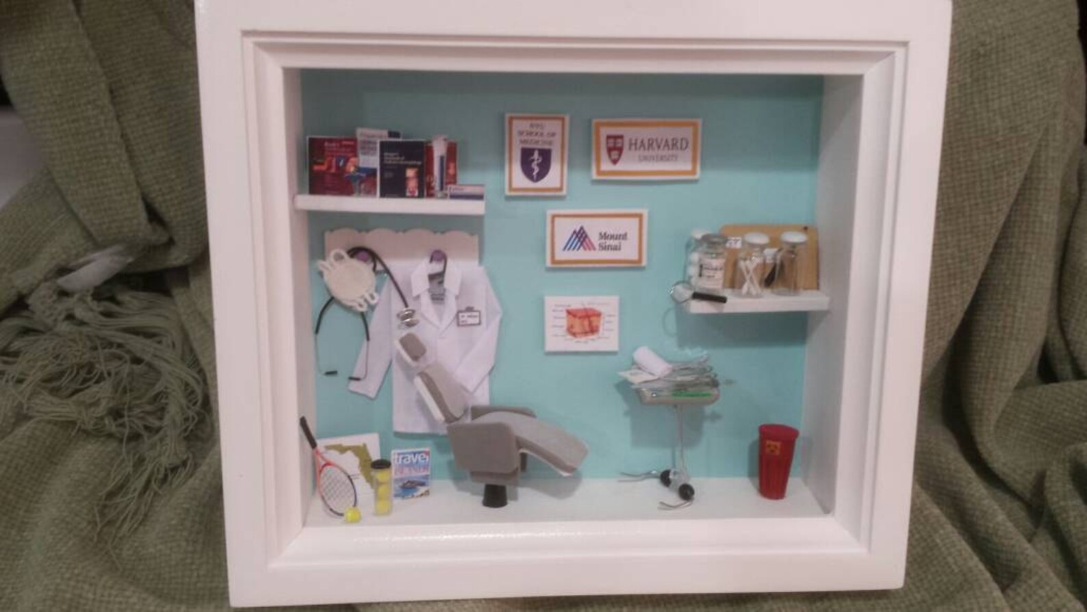 Miniature Dermatologist Shadow Box - Etsy