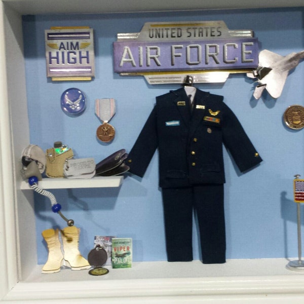 Miniature Military Shadow Box - Etsy