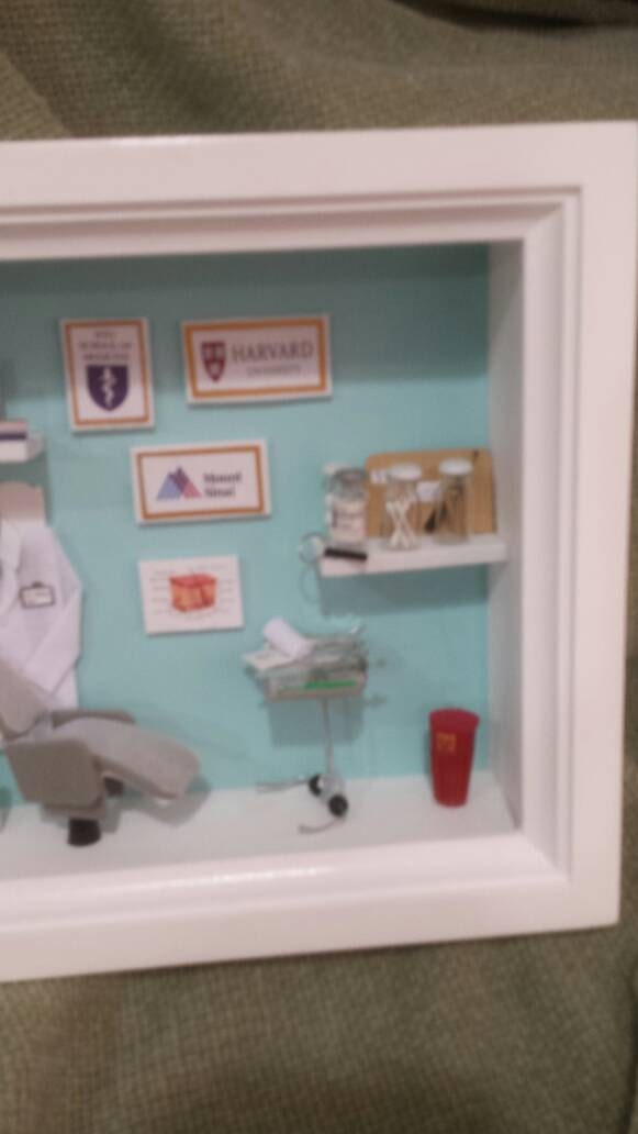 Miniature Dermatologist Shadow Box - Etsy