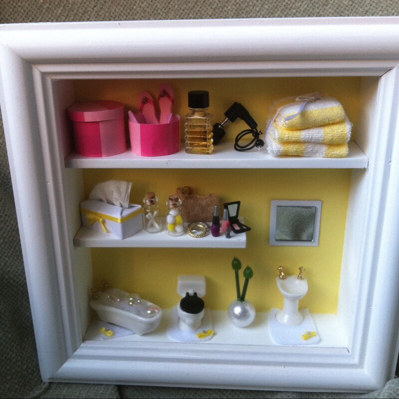 Mirrored Shadow Box - Etsy
