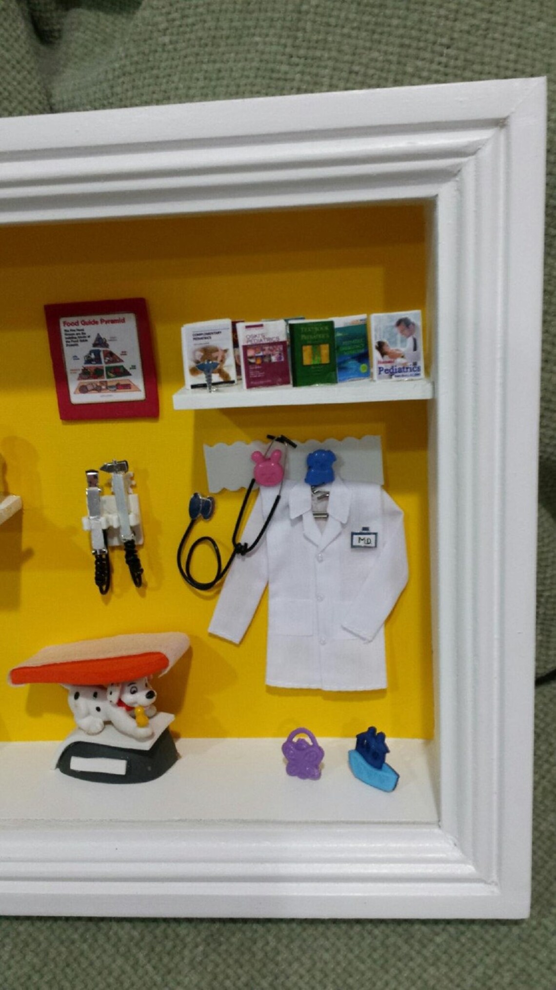 Pediatrics Miniature Shadow Box - Etsy