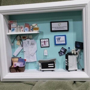 Ob Gyn Miniature Shadow Box - Etsy