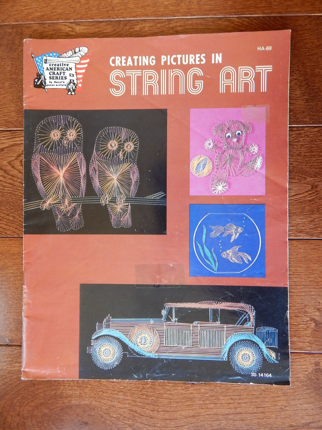 1970s String Art Pattern Book Instructions for 7 Projects Creating ...