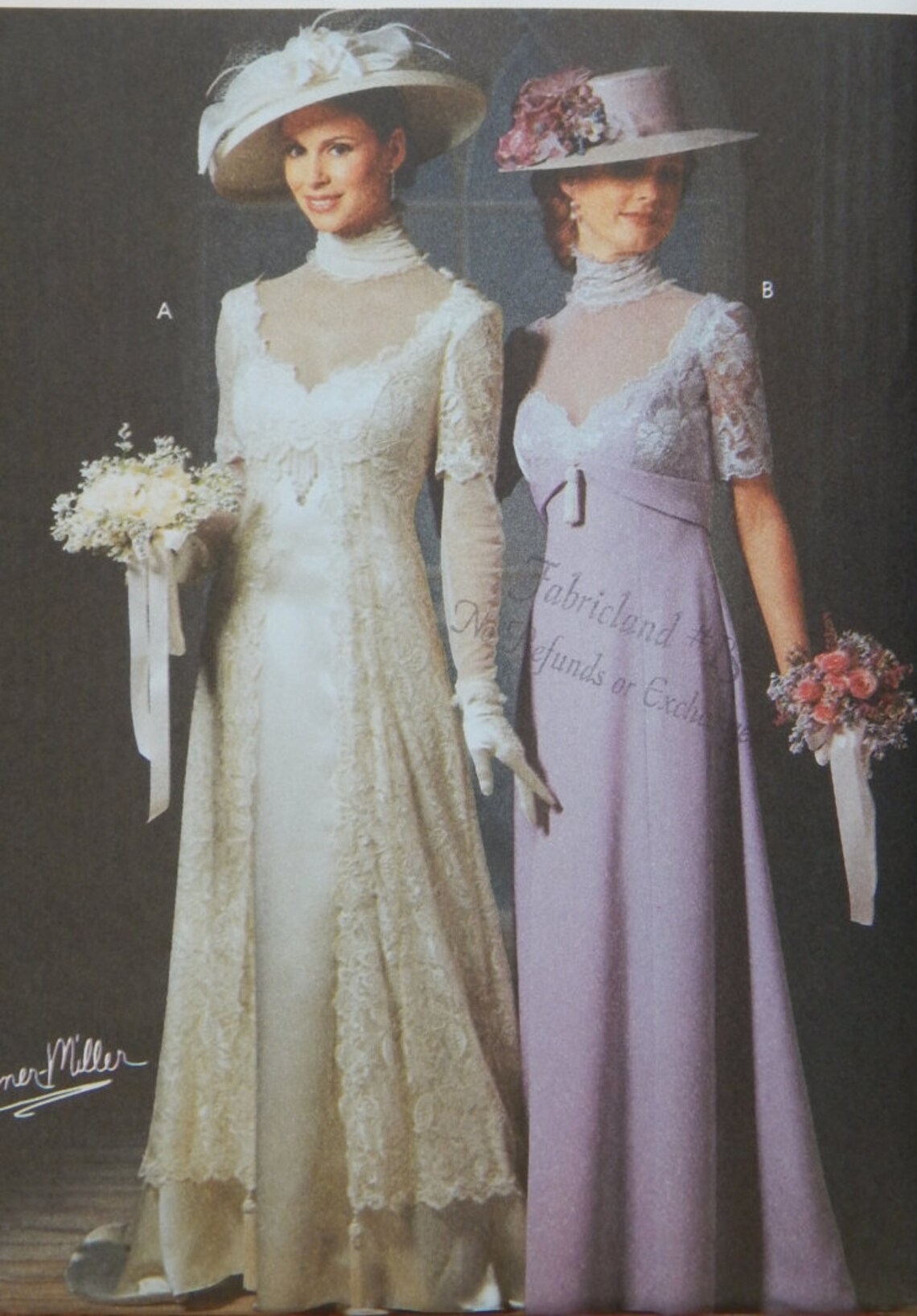Historic Gown Sewing Pattern Simplicity 9716 Patti Wagnerd - Etsy