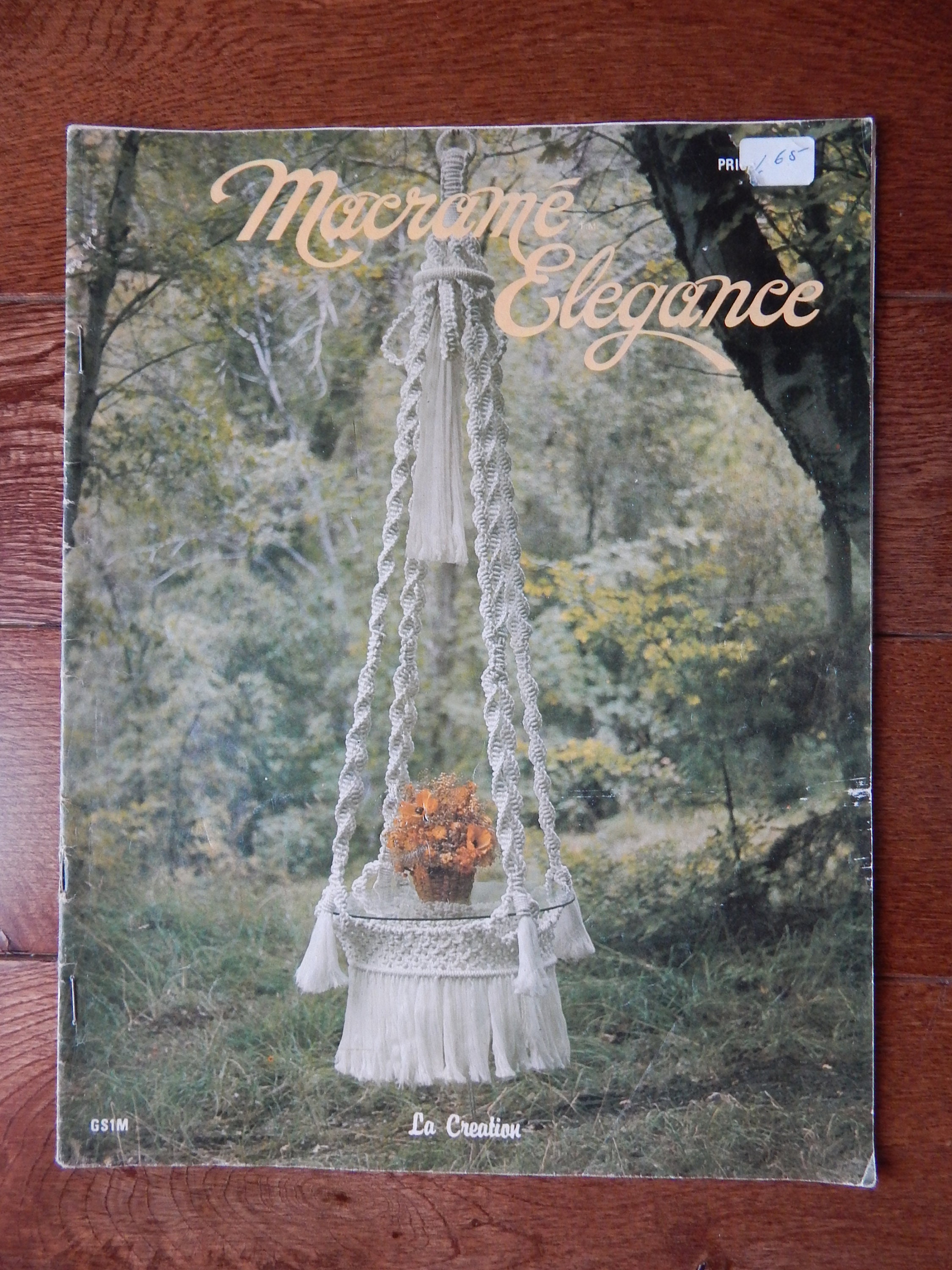 Macrame Elegance Pattern Book 17 Designs Hanging Table Plant - Etsy Canada