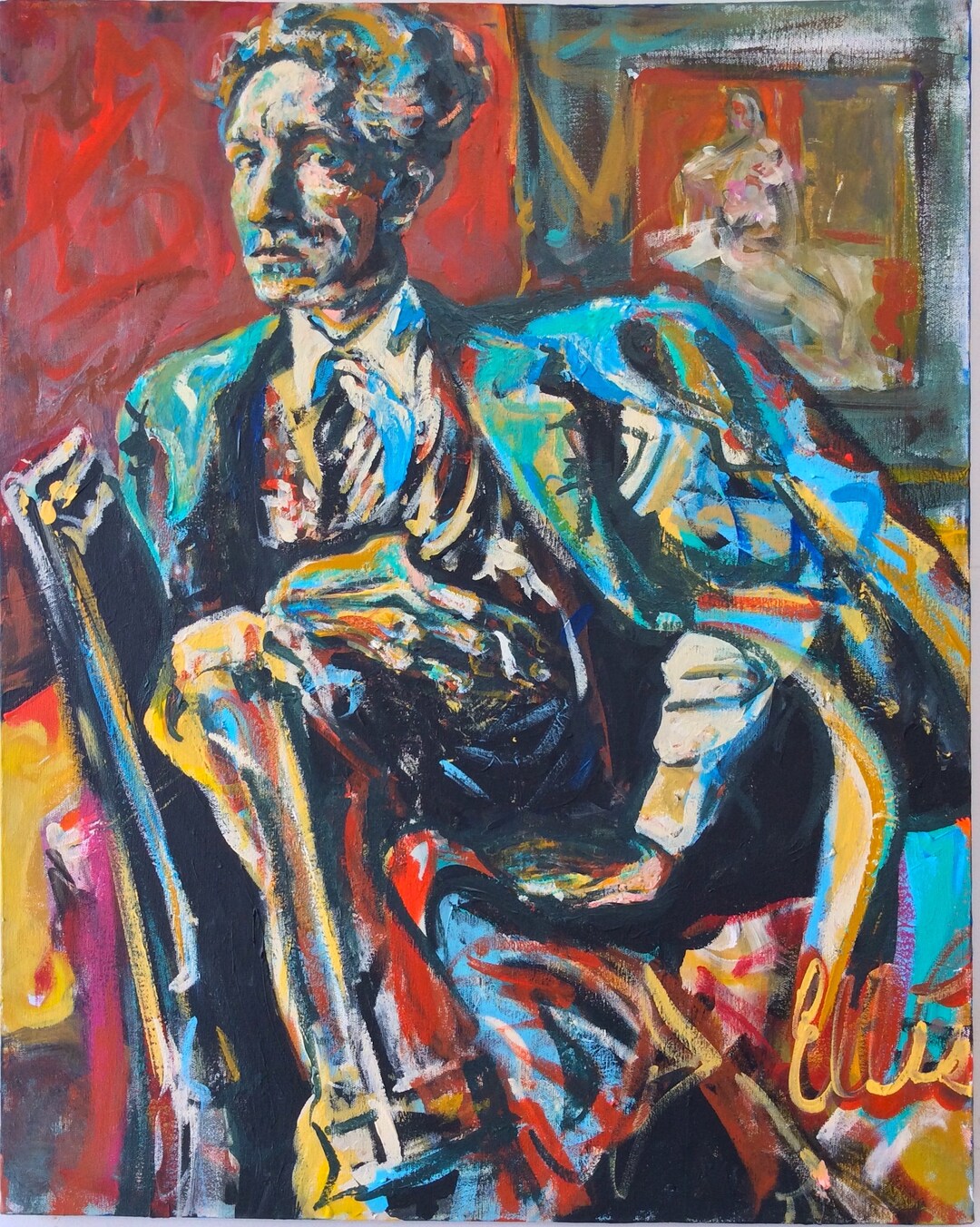 Portrait of Jean Cocteau Giclée Print - Etsy