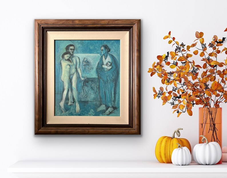 Pablo Picasso Blue Period Maternity Women Maternidad Era Matisse Van ...