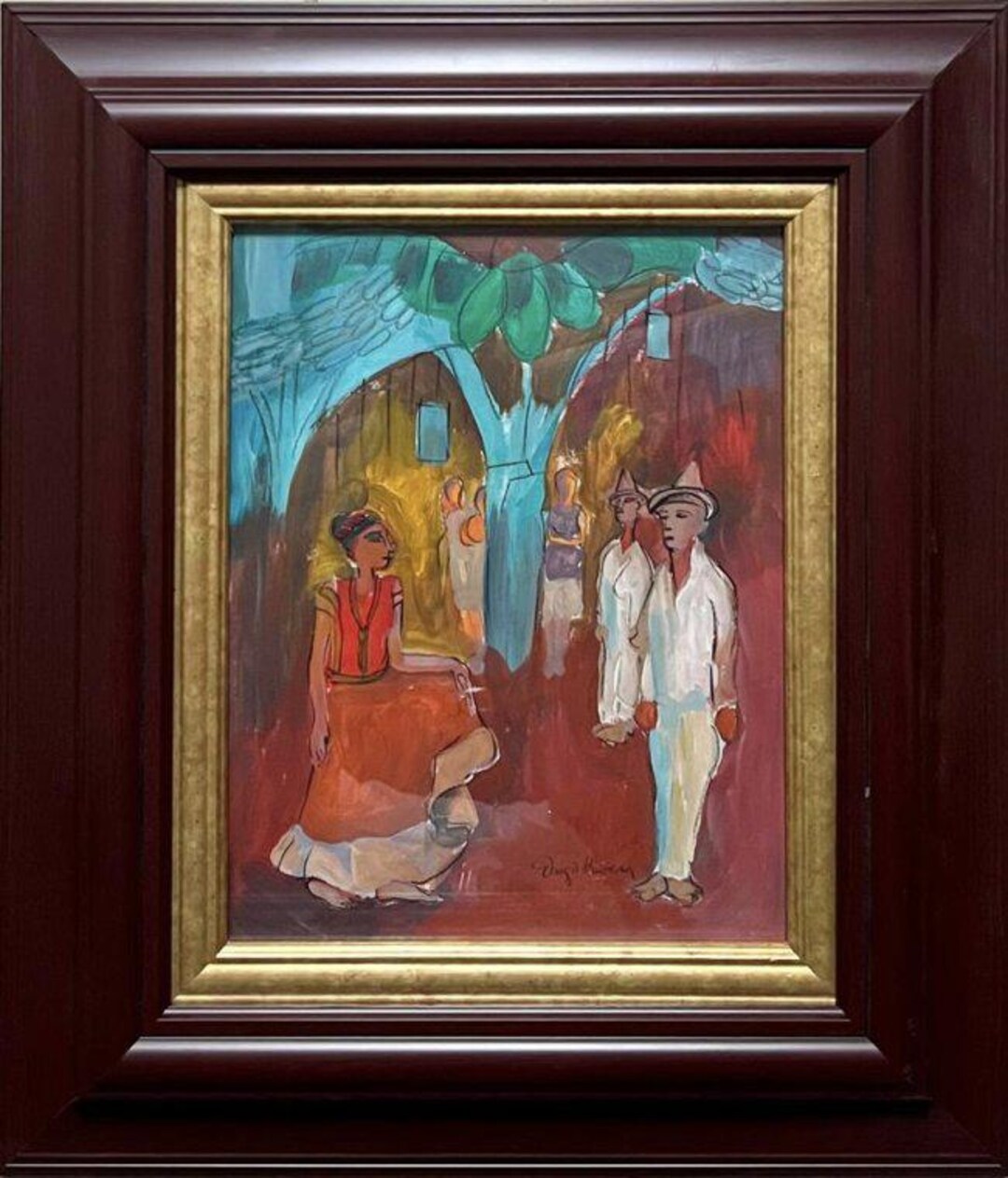 Diego Rivera Mexican Muralist Dance Party Frida Kahlo Picasso ...