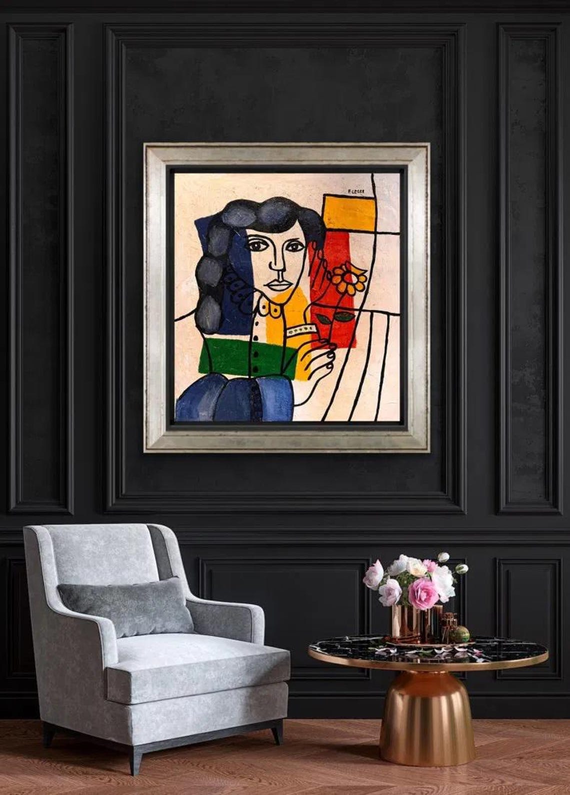 Fernand Ledger Cubism Pop Art Women Portrait Era of Picasso Matisse ...